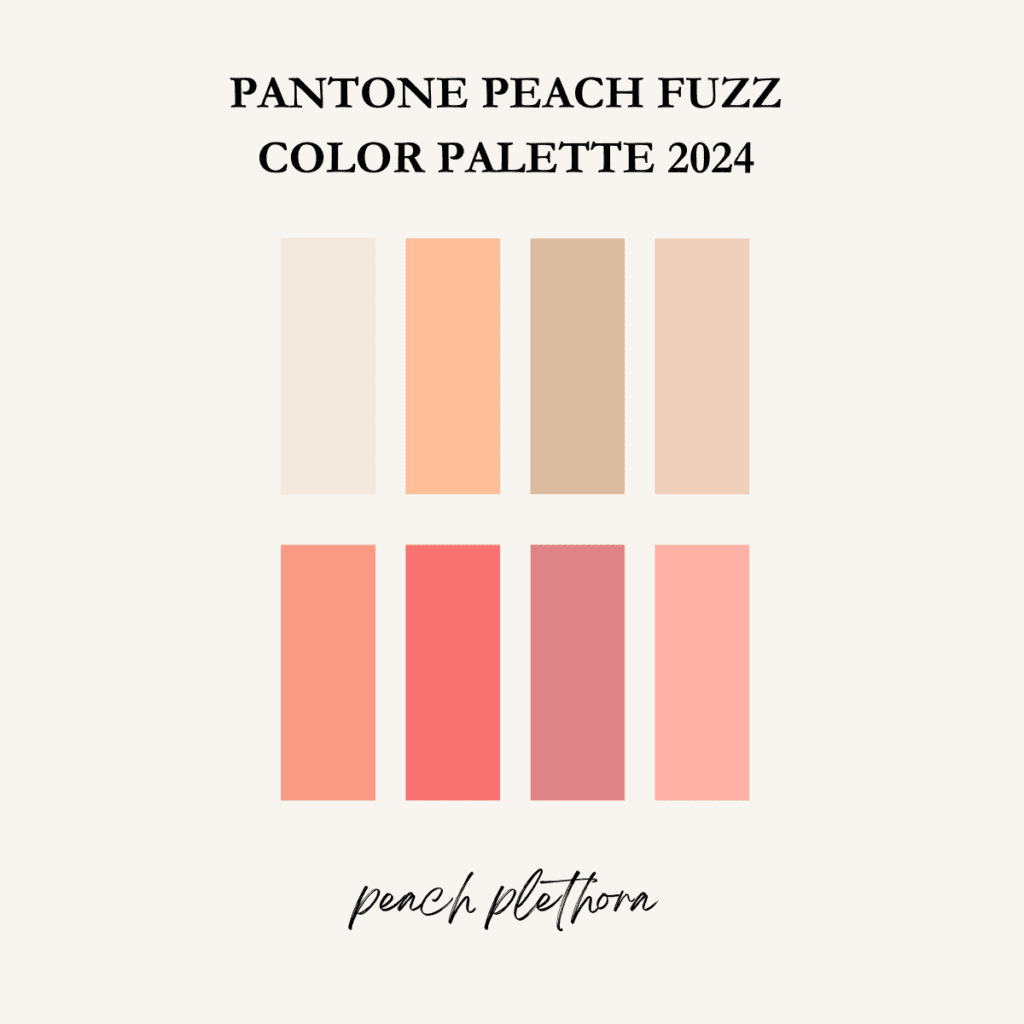 Peach Fuzz 13-1023, το Pantone Χρώμα της Χρονιάς 2024 | Ξυλεία ...
