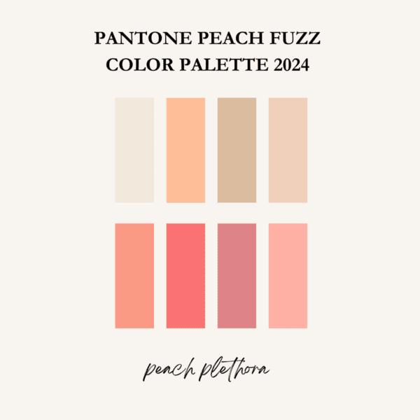 Peach Fuzz 13-1023, το Pantone Χρώμα της Χρονιάς 2024 | Ξυλεία ...